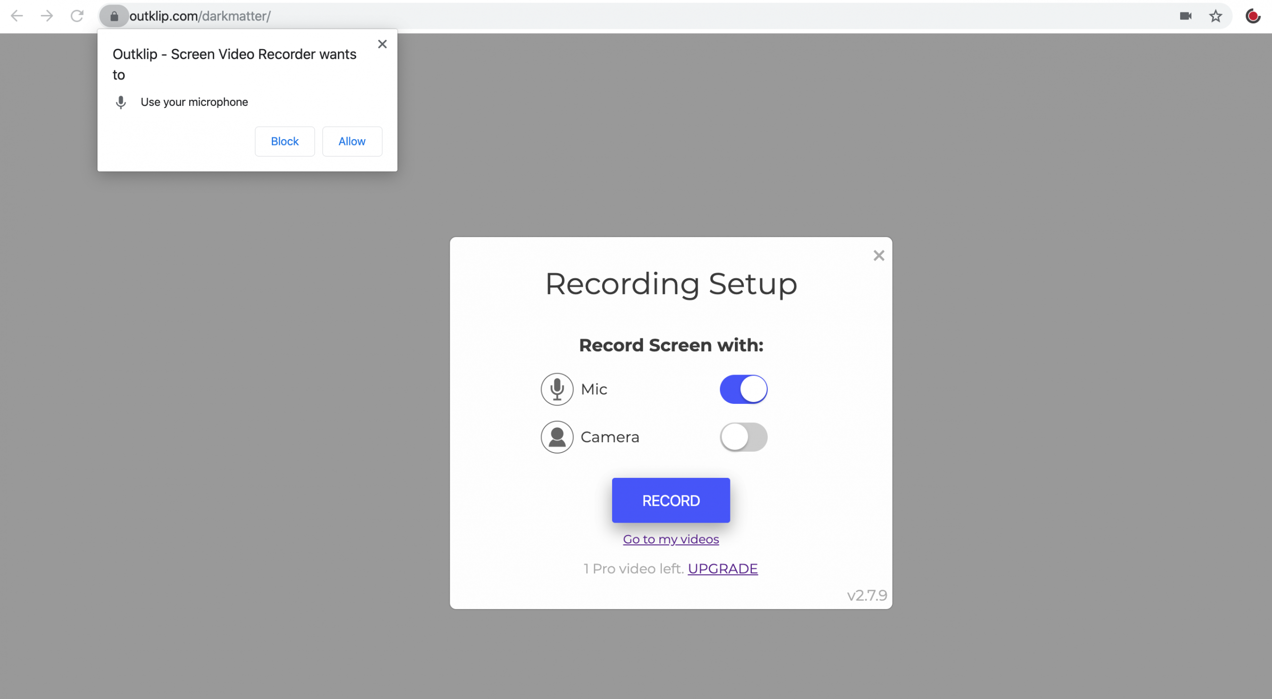 Screen Recording With Voice over