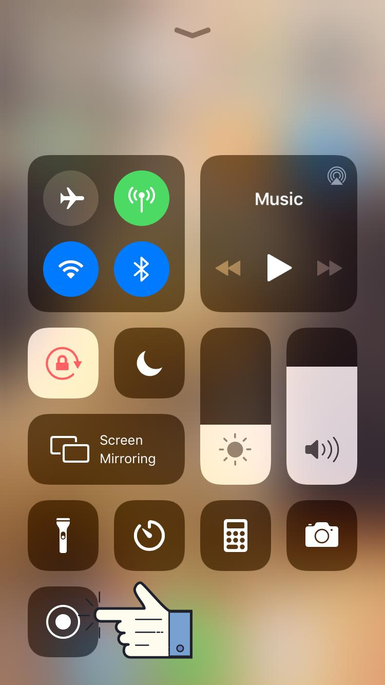 Screen Video Recording on iPhone and iPad